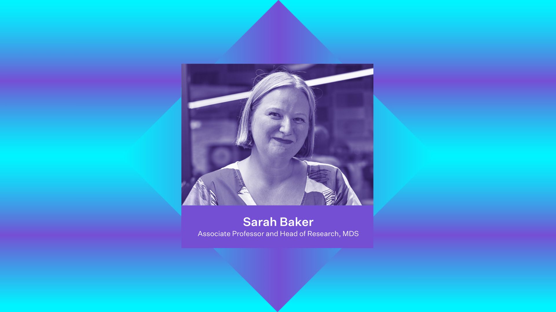 Women in Design . . . Dr Sarah Baker - Design Assembly